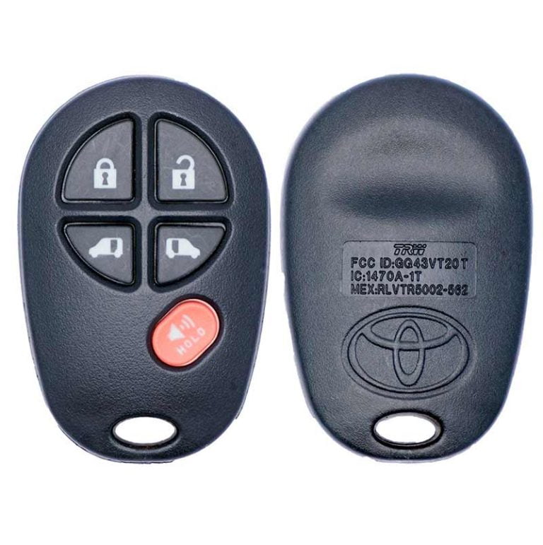2004-2020 TOYOTA SIENNA 5B KEYLESS ENTRY REMOTE TRANSMITTER GQ43VT20T