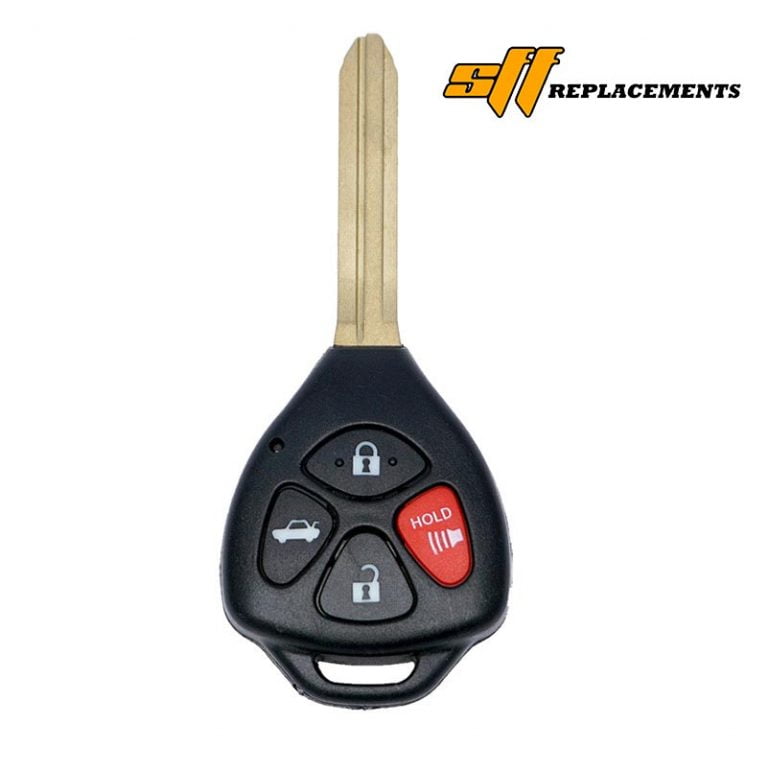 REPLACEMENT FLIP STYLE KEYLESS REMOTE FOR 2010 2011 TOYOTA CAMRY 89070 ...