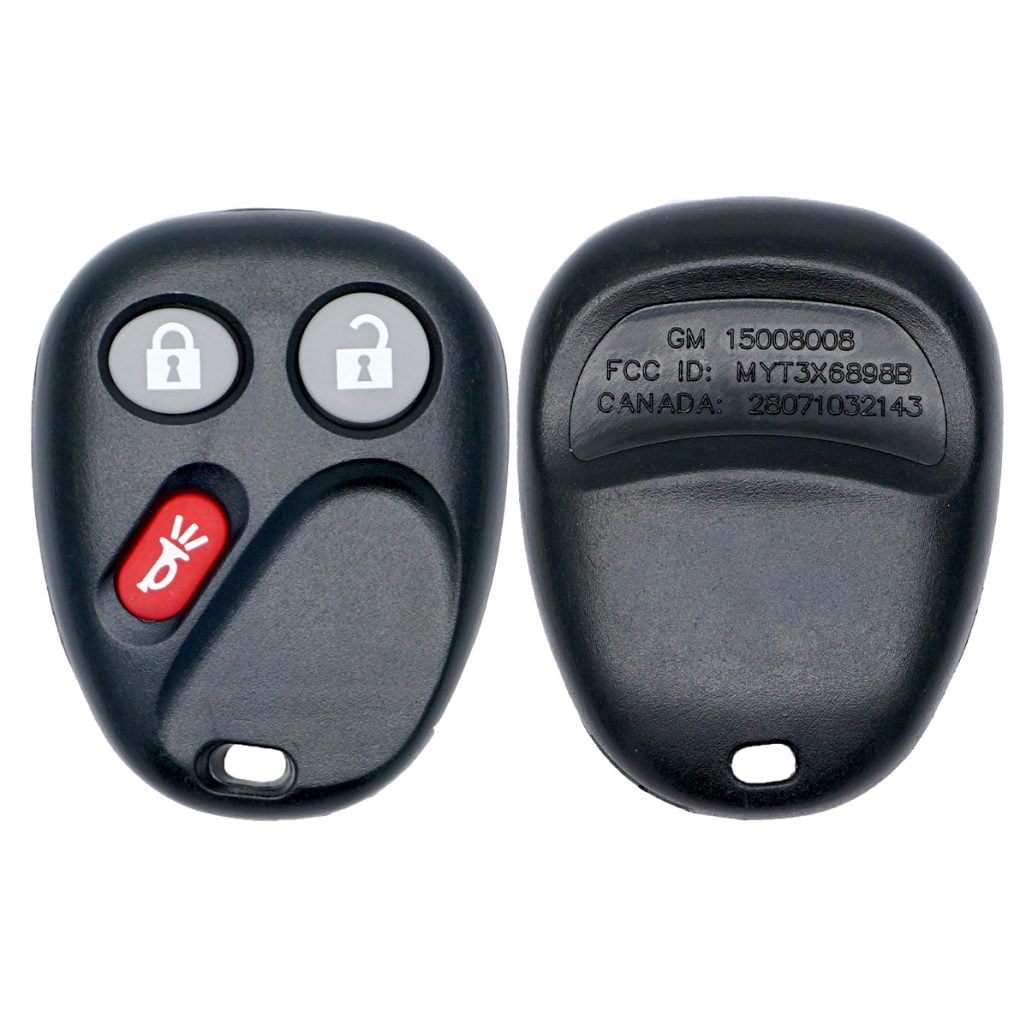 GENERAL MOTORS 3B KEYLESS ENTRY REMOTE FOB TRANSMITTER 15008008 ...