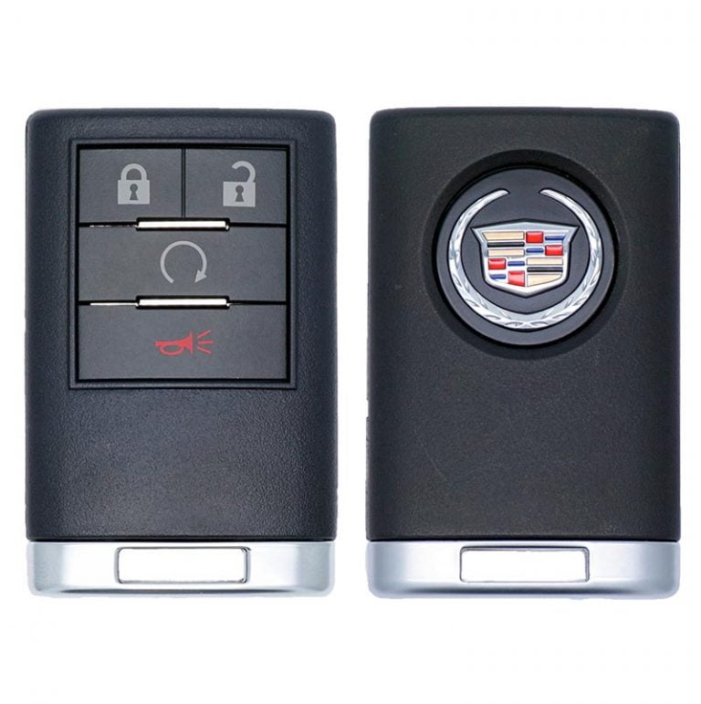 2007-2014 CADILLAC ESCALADE 4B KEYLESS ENTRY REMOTE FOB OUC6000066