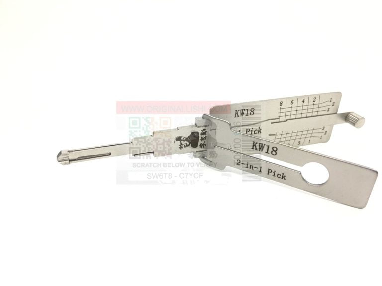 ORIGINAL LISHI KAWASAKI KW18/KA33 2-IN-1PICK/DECODER – ANTI-GLARE