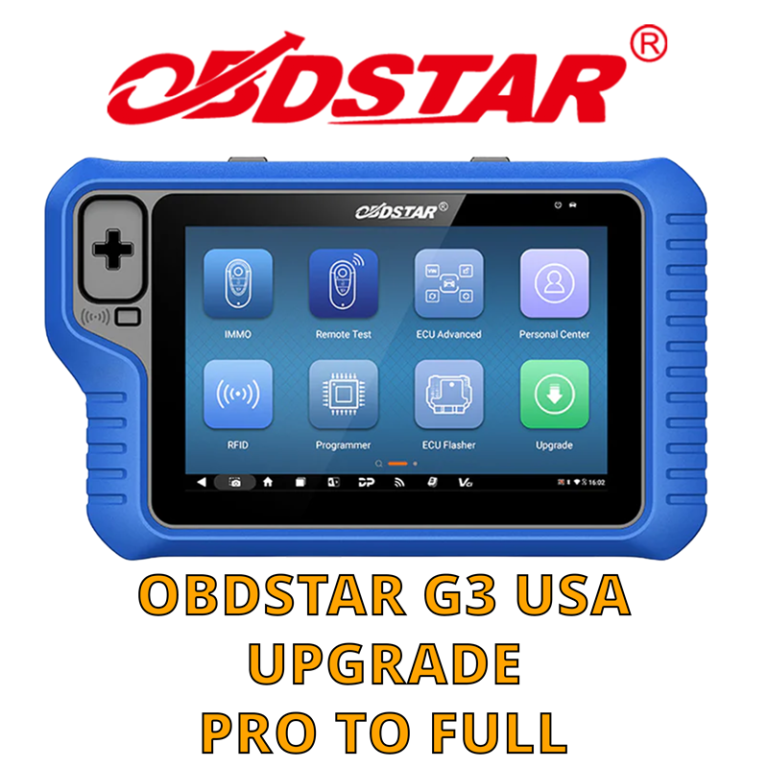 OBDSTAR G3 USA PRO TO FULL UPGRADE